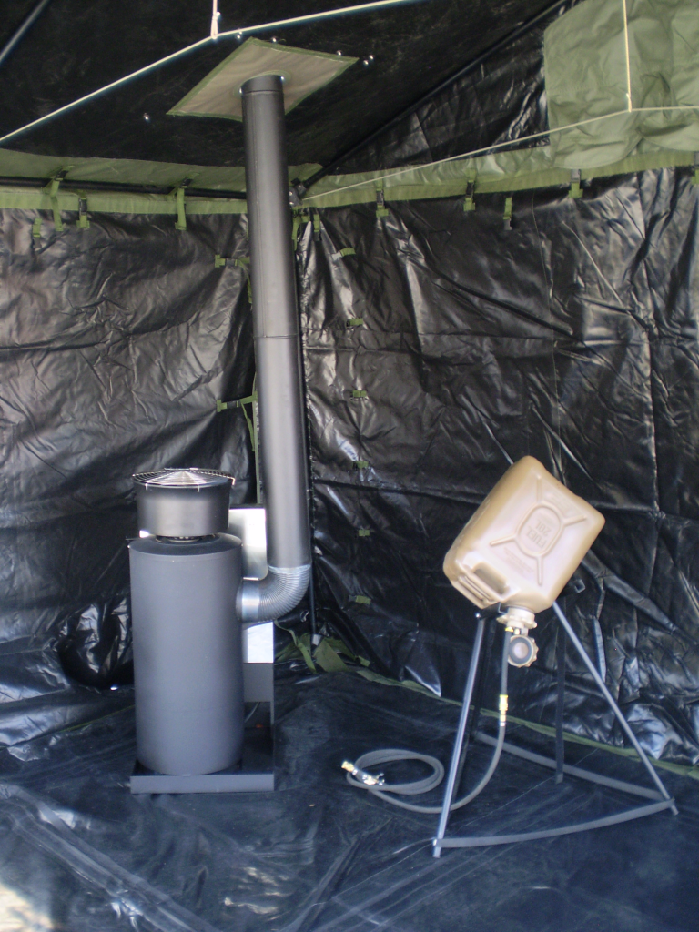 Army and Military Heaters for Tents and Barracks: Advanced Liquid Fuel ...